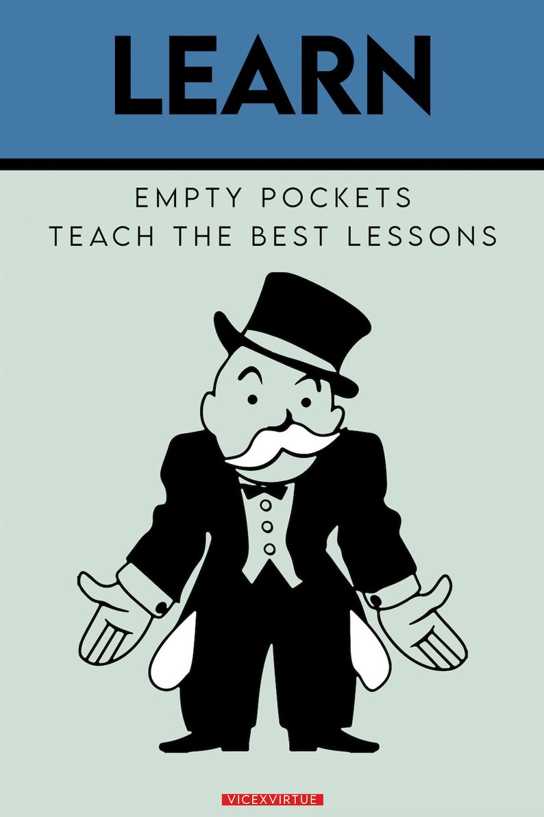 Monopoly Poster Design Bundle / Monopoly Art / Extra Large Art - Etsy ...