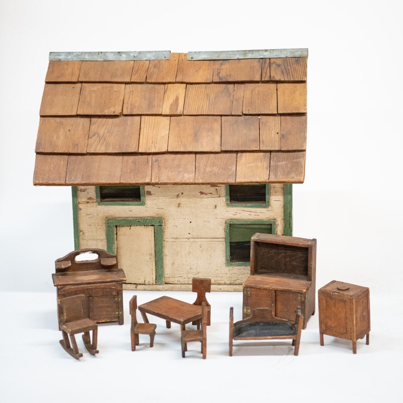 Wooden Doll House - Etsy