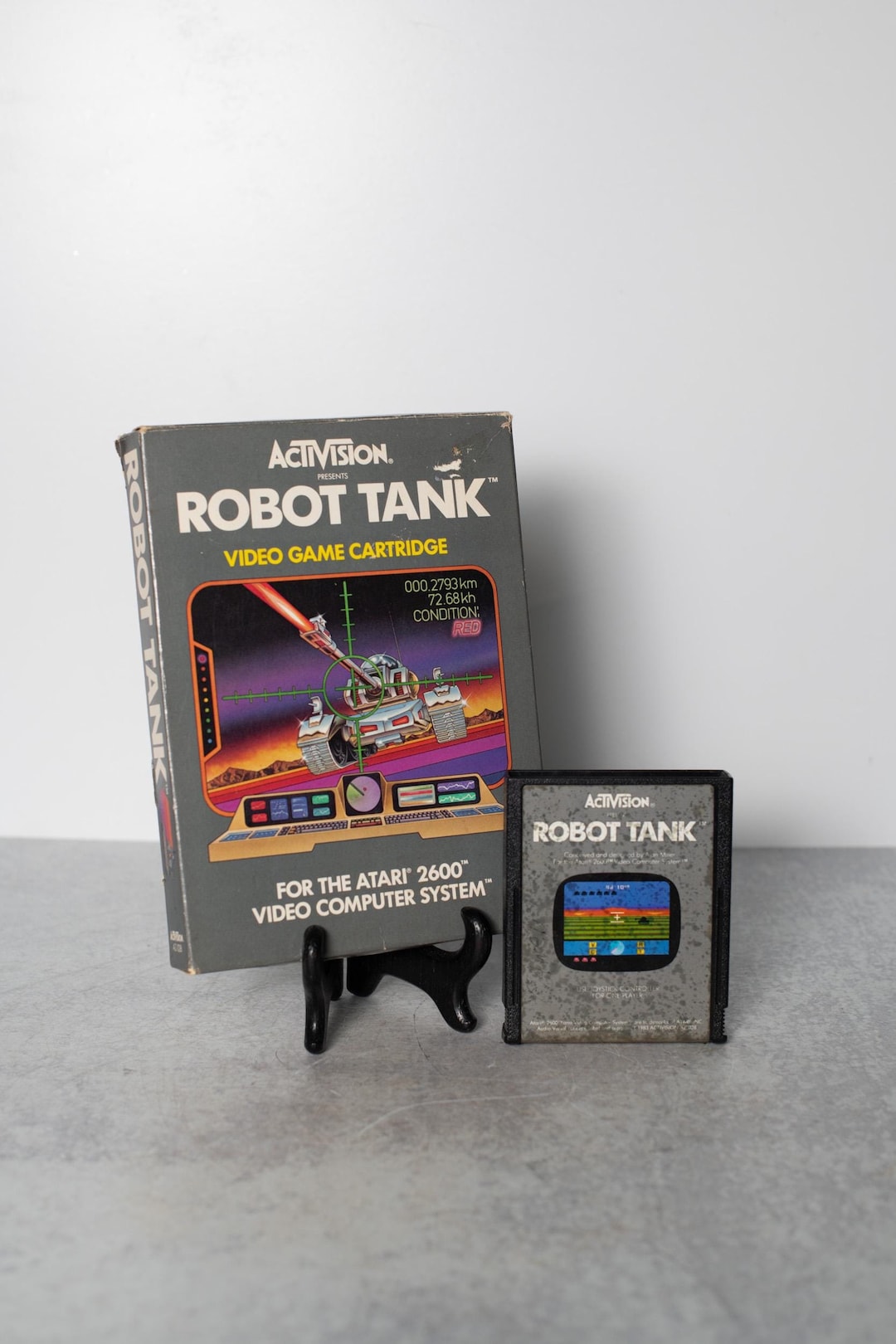 Activision Presents Robot Tank Atari 2600 Game Cartridge, Instructions ...