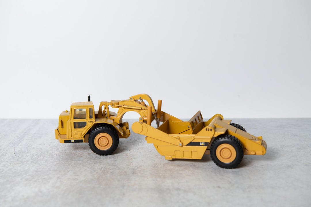 Caterpillar Cat ETRL 631E Scraper Die Cast Metal Collectible NO BOX ...