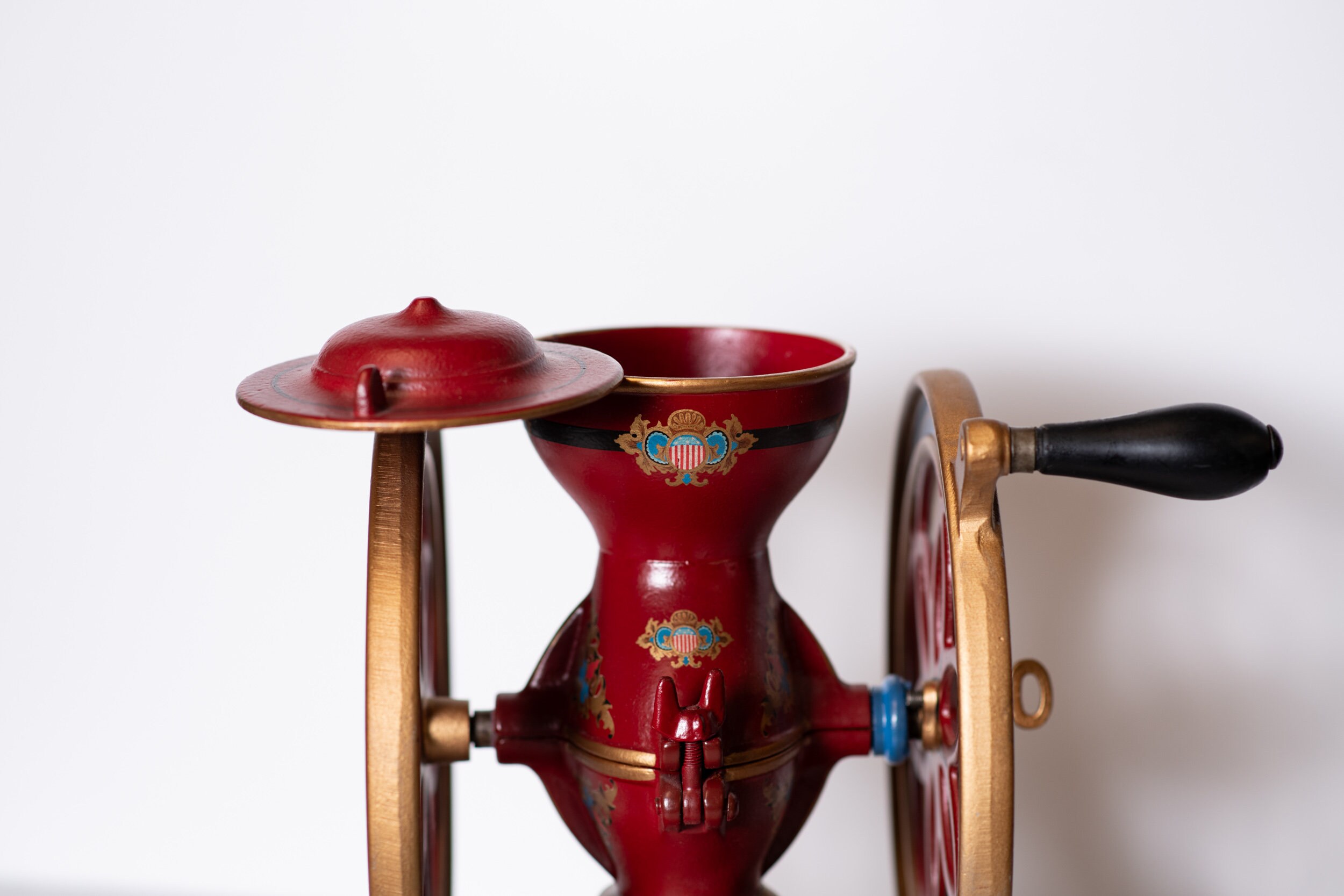 Antique Double Wheel Cast Iron Enterprise No. 2 Philadelphia Coffee ...