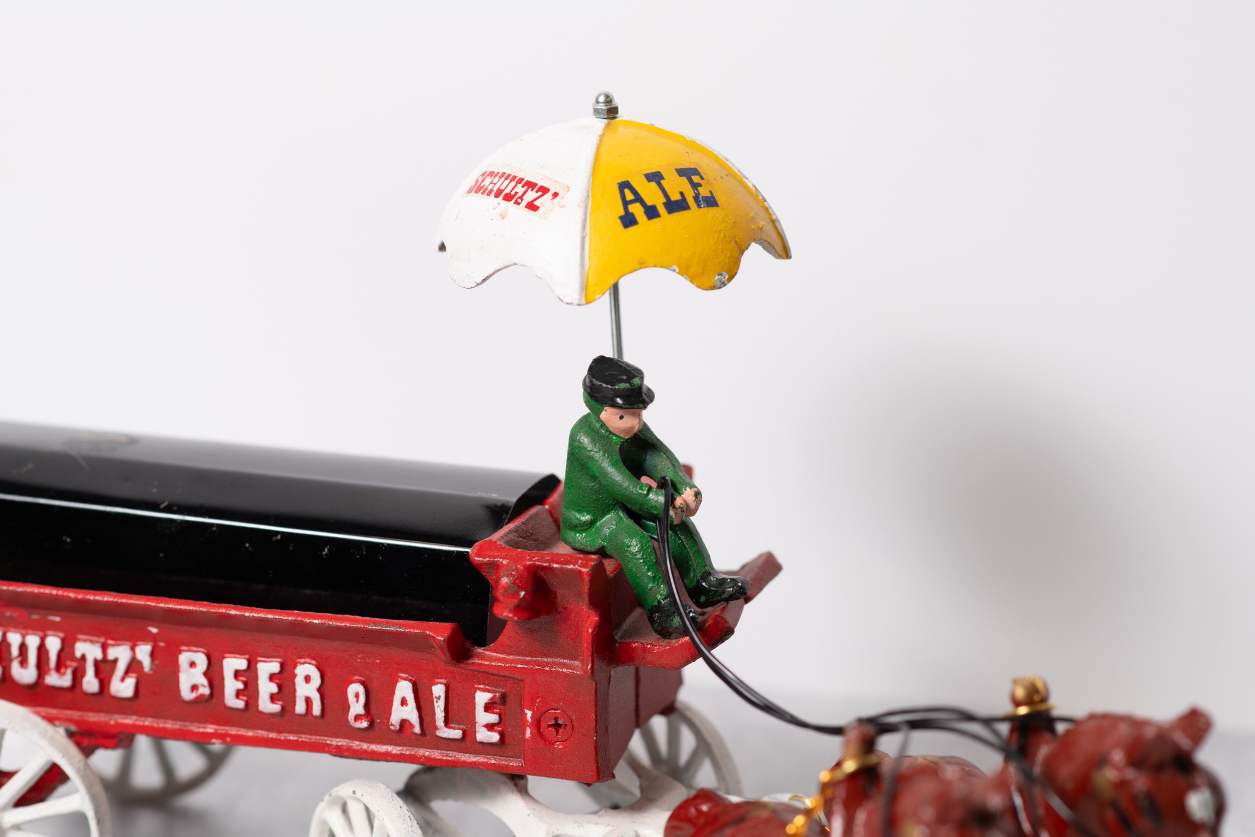 Cast Iron Schultz Beer and Ale Horse Drawn Carriage Collectible - Etsy
