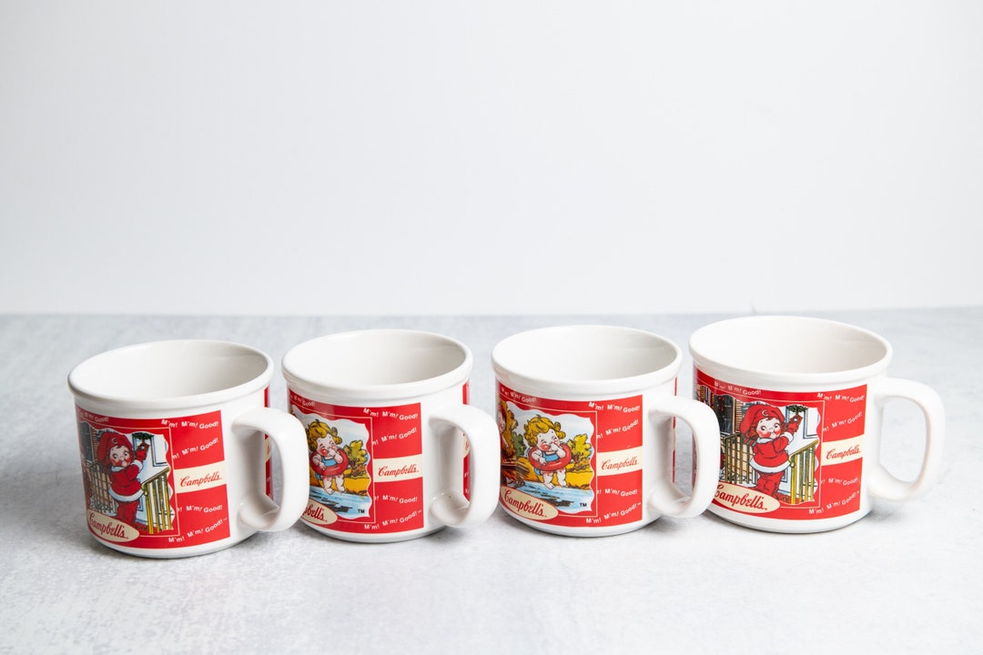 Campbell's Soup Mugs Spring, Summer, Fall and Winter Themed - Etsy
