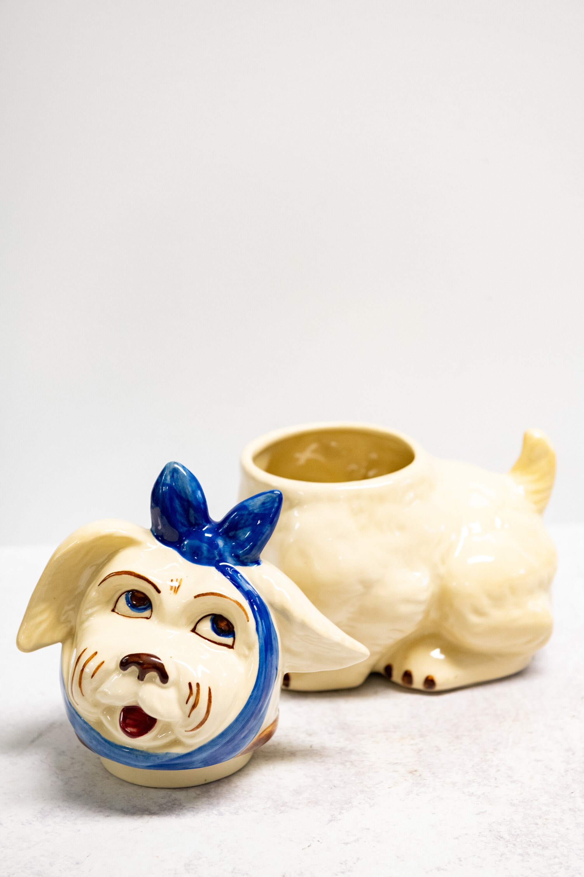 Muggsy Toothache Dog Ceramic Cookie Jar and Salt Pepper Shakers Set by ...