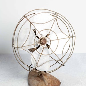 Unrestored Vintage Eskimo Metal Wall Mount or Desk Top Small Fan 8 ...