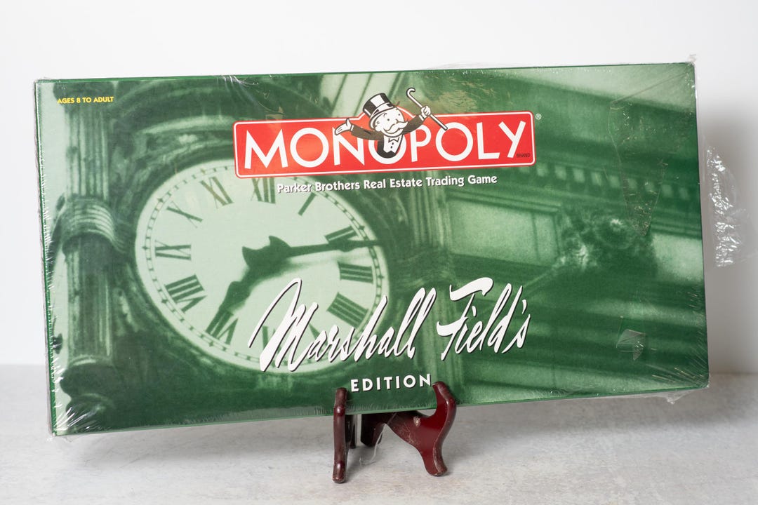 Rare Sealed 1997 Marshall Field's Edition Monopoly Board Game by Parker ...