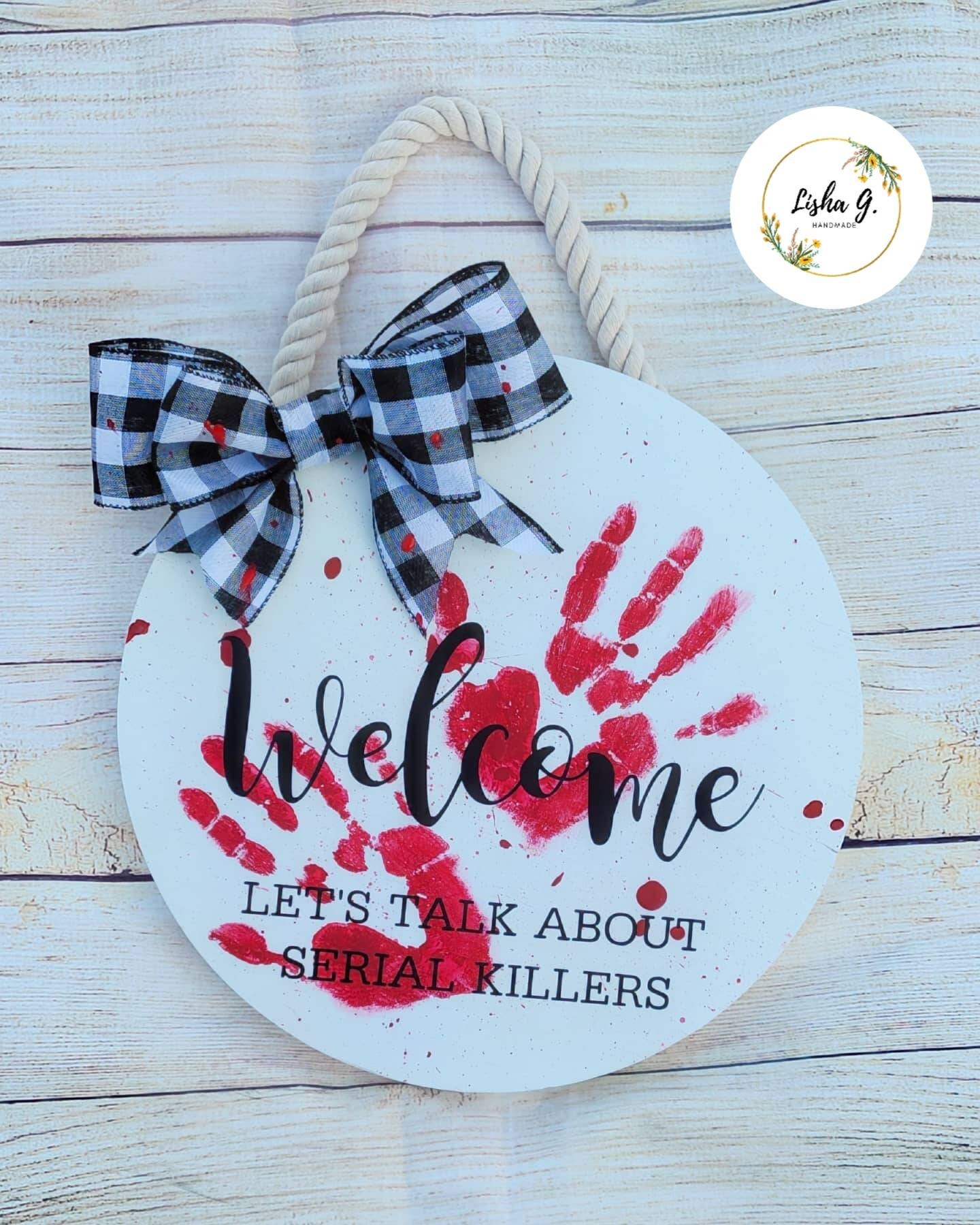 Blood Door Sign - Etsy