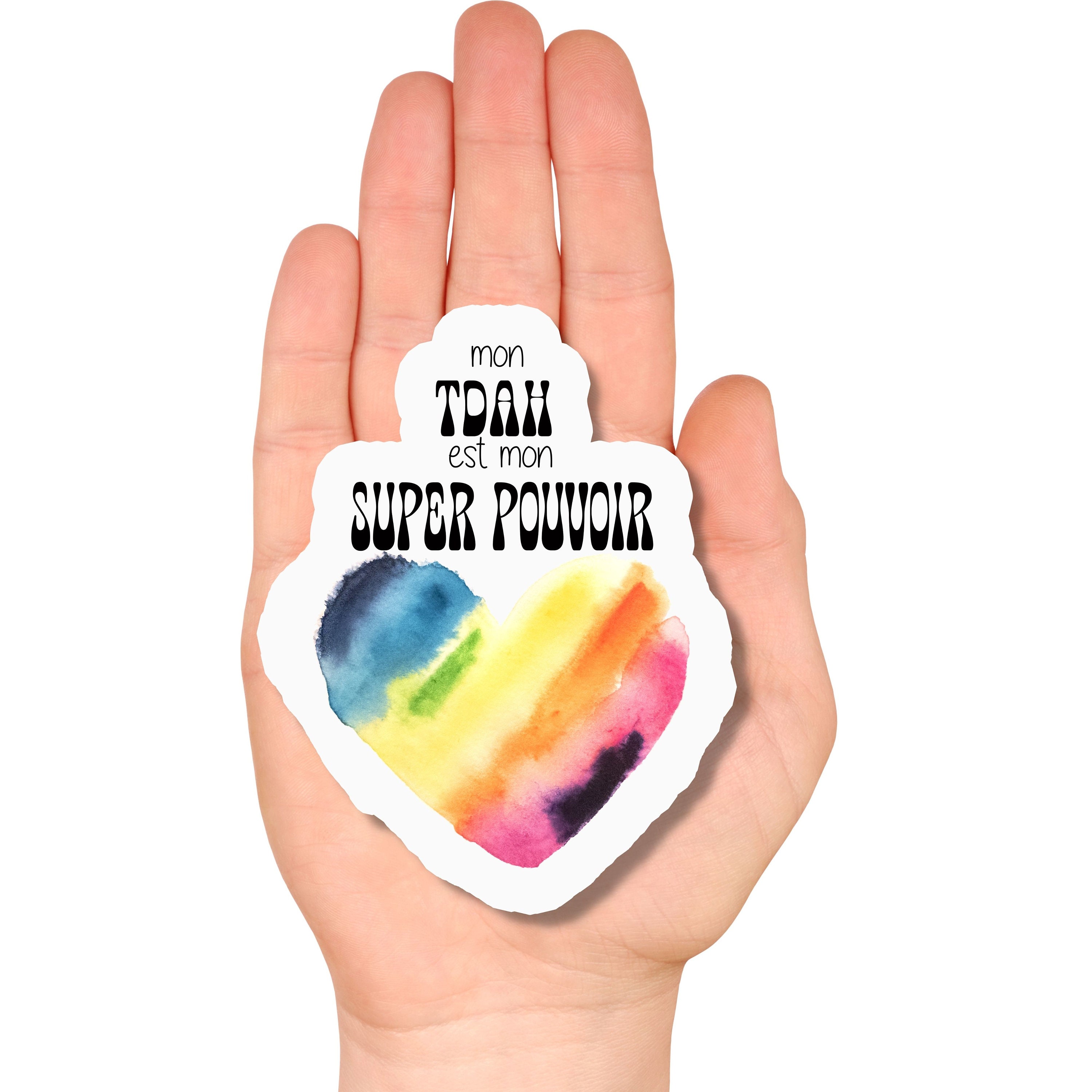 Vinyl Sticker ADHD Mon Tdah Est Mon Superpouvoir 3x3 - Etsy