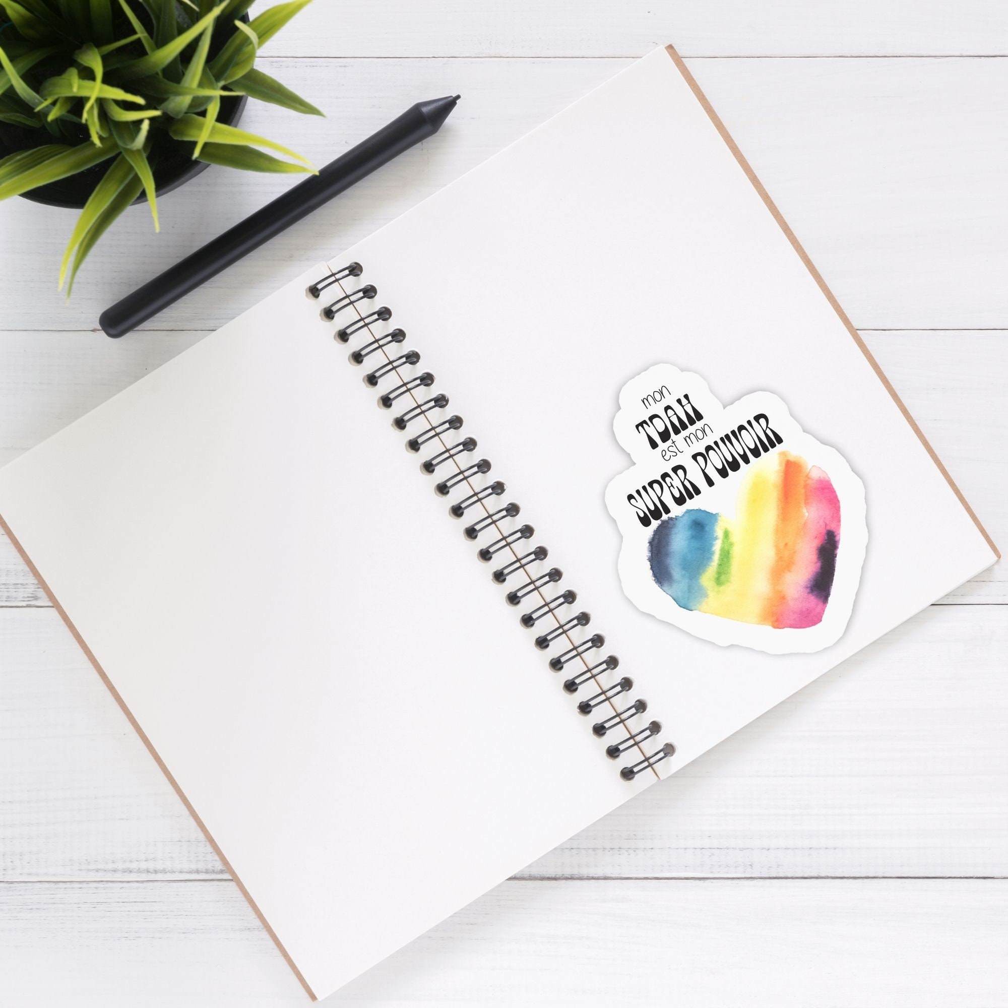 Vinyl Sticker ADHD Mon Tdah Est Mon Superpouvoir 3x3 - Etsy