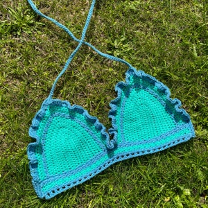 Handmade Ruffle Bralette Crop Top - Etsy