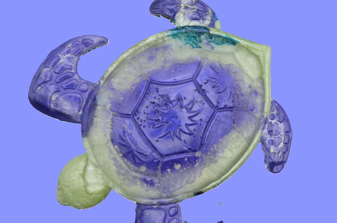 Resin Turtle With Artist's Flair - Etsy