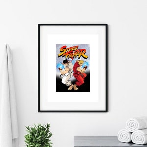 Retro Video Game Print/poster, Arcade Character Wall Print, Printable ...