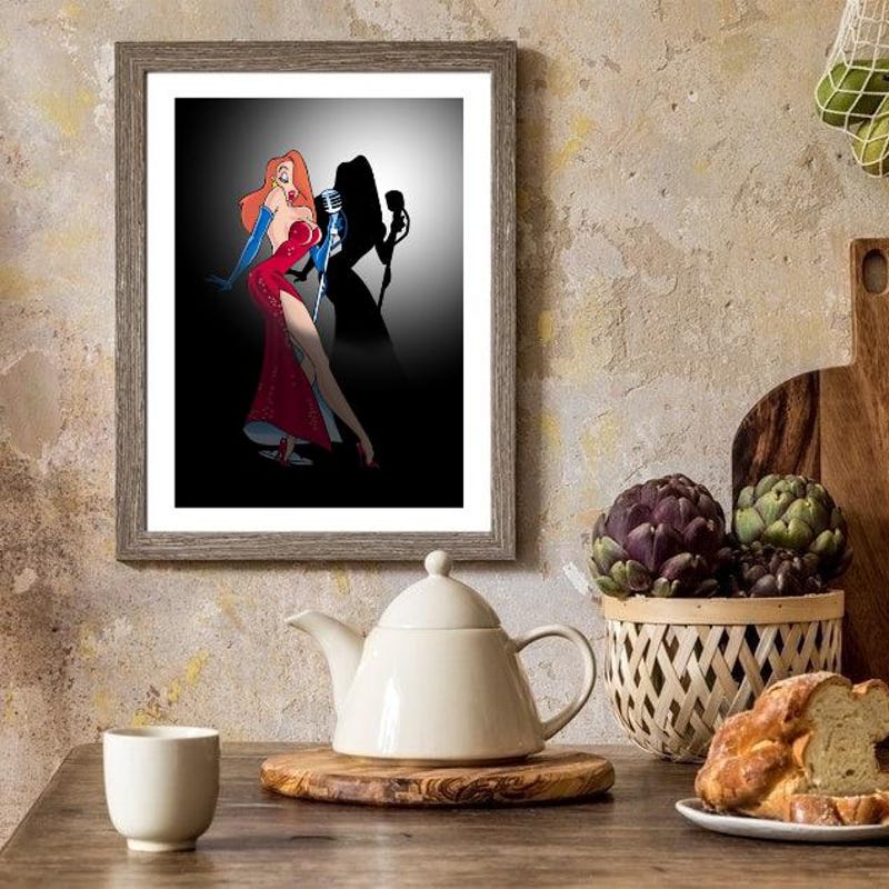 Jessica Rabbit - Etsy