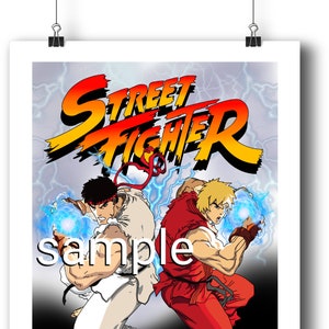 Retro Video Game Print/poster, Arcade Character Wall Print, Printable ...
