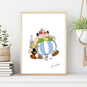 SUPER SPECIAL OFFER!! Asterix A4 Poster Bundle, Classic Character ...