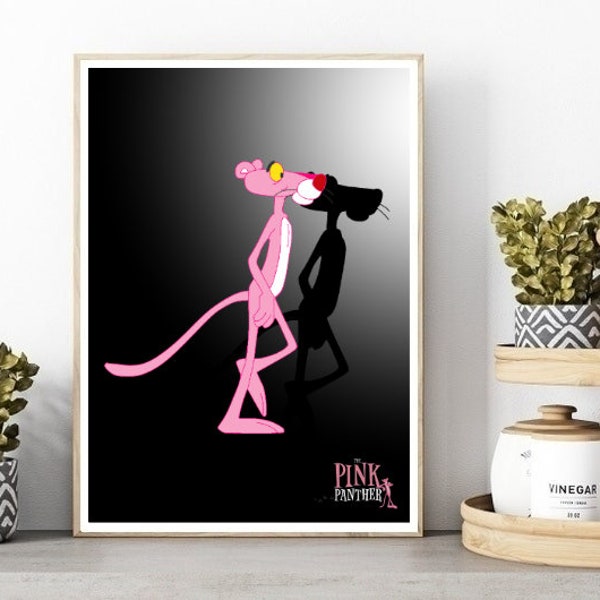 Pink Panther Poster - Etsy