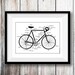 Cycle Diagram Poster/print, Racing Bike Wall Print, Printable Bike ...