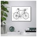 Cycle Diagram Poster/print, Racing Bike Wall Print, Printable Bike ...