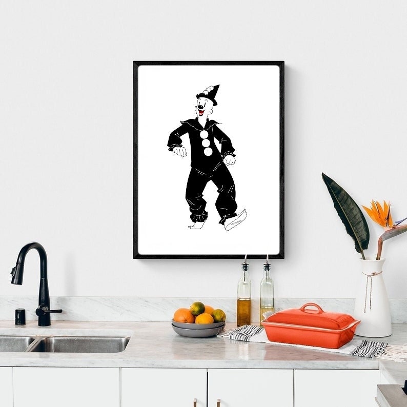 Koko the Clown Poster: Betty Boop Cartoon Wall Art (digital Download ...