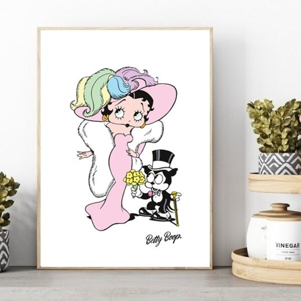 Betty Boop Poster - Etsy