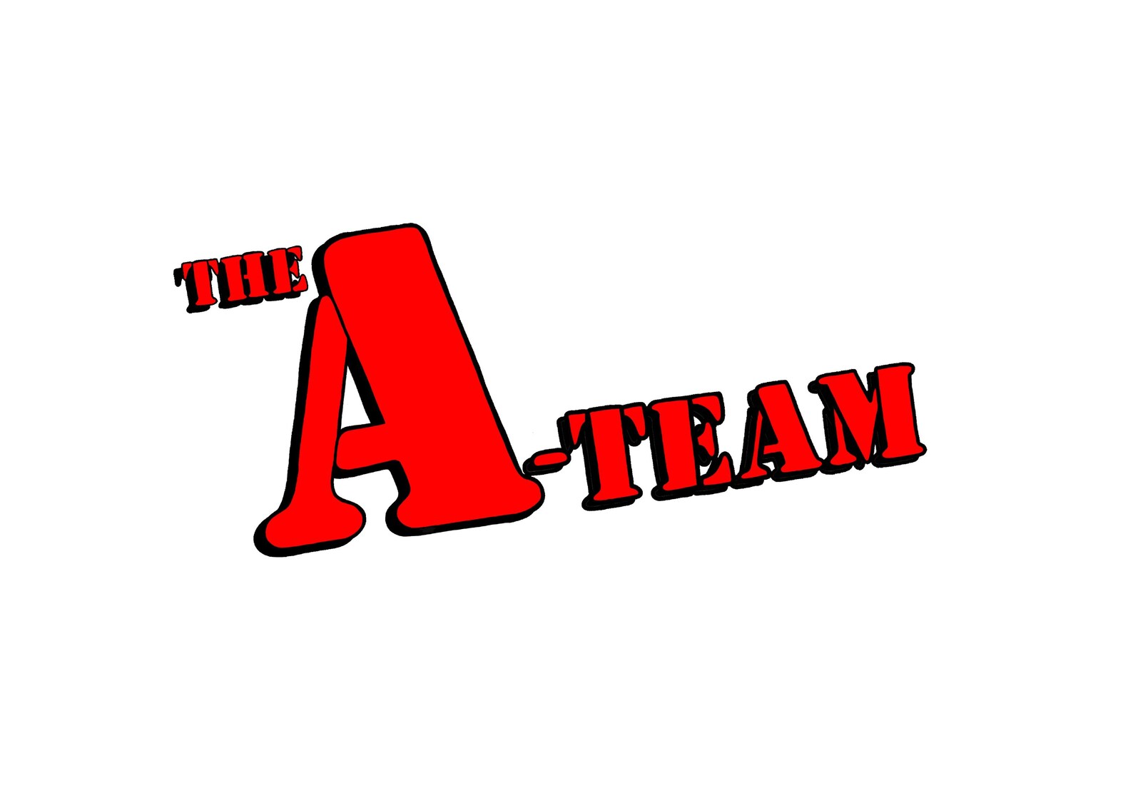 The A-team Emblem Logo Svg - Png - Jpg - Pdf Classic TV Cutting ...