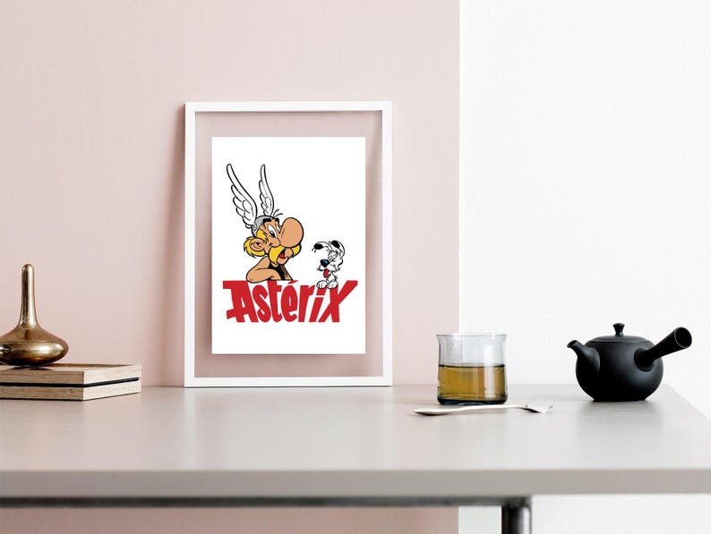 Asterix Cartoon Poster, Classic Wall Art (digital Download) - Etsy