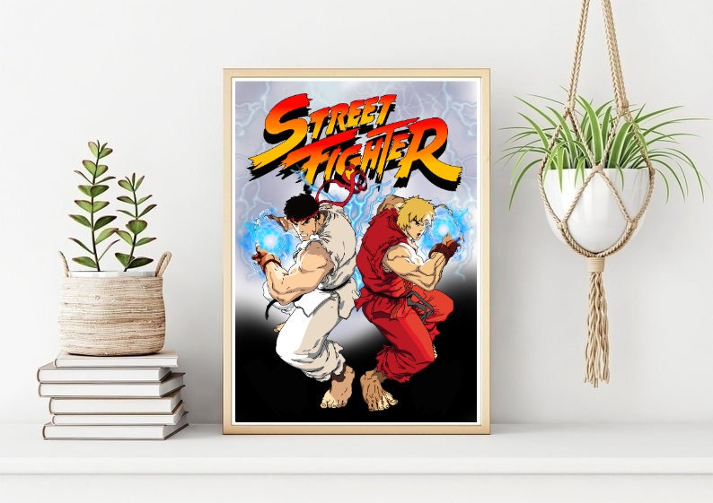 Retro Video Game Print/poster, Arcade Character Wall Print, Printable ...
