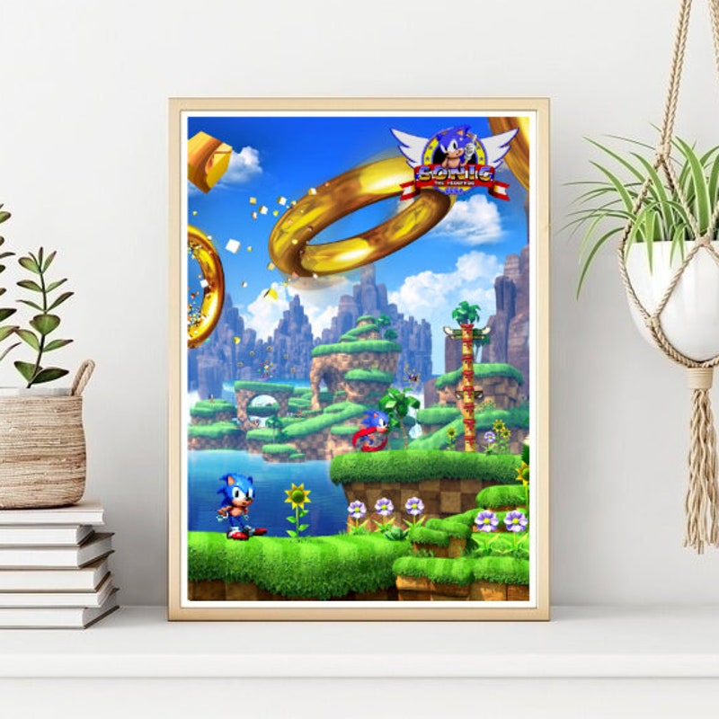 Sonic Poster - Etsy