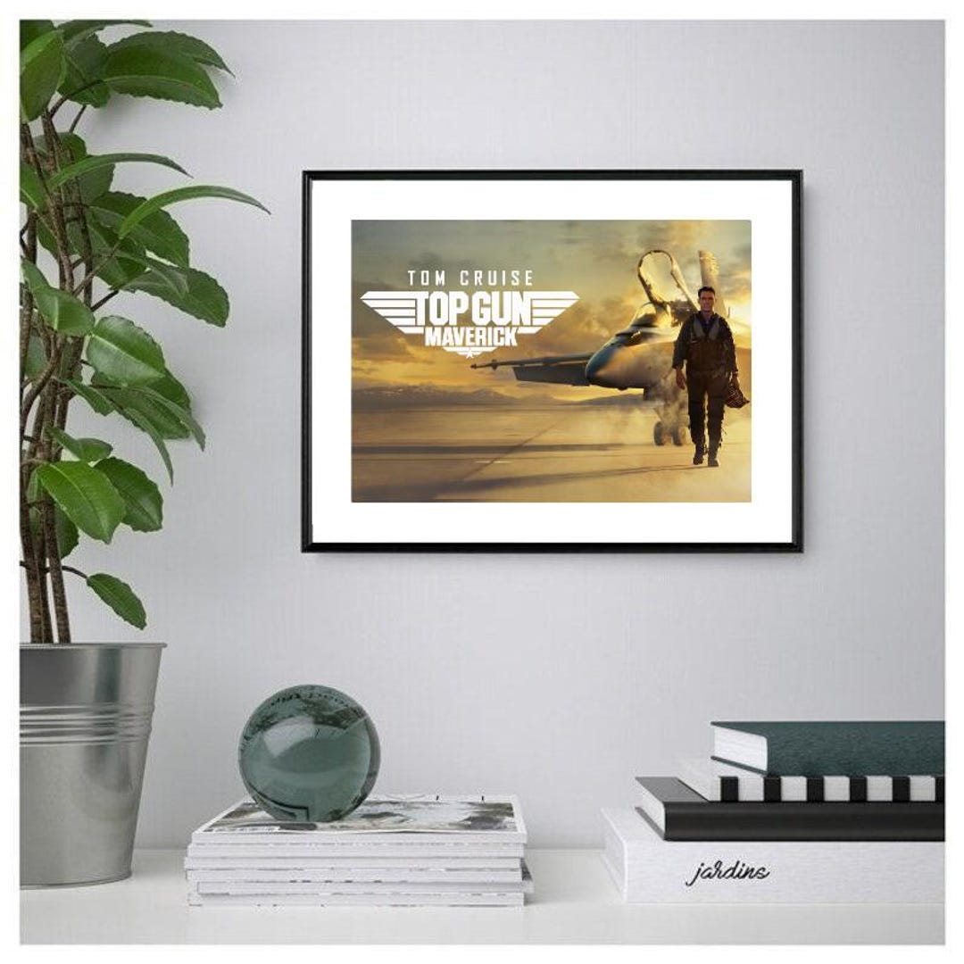 Movie Poster/print, Hollywood Top Gun Wall Print, Printable Wall Art ...