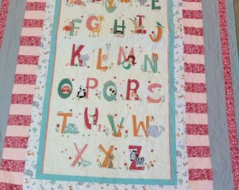 Alphabet Quilt Panels - Etsy