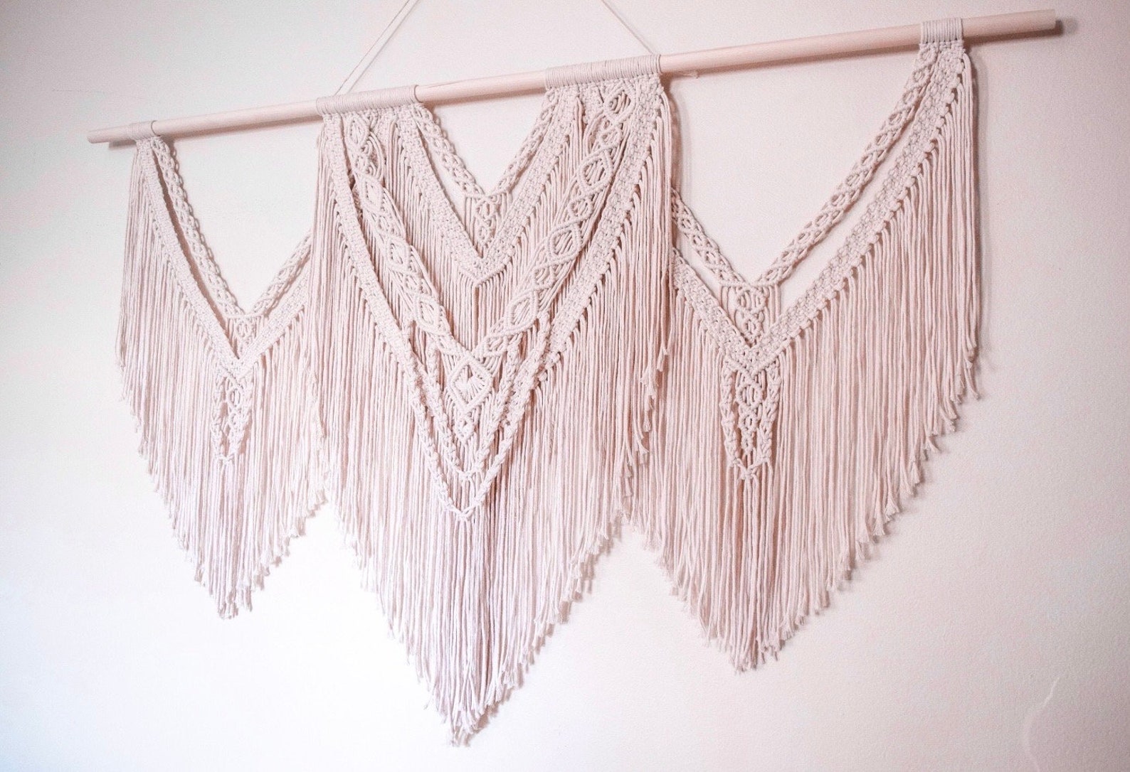 XL Macrame Pattern | ‘venus’ | Written PDF With Photos by Berryandclove ...