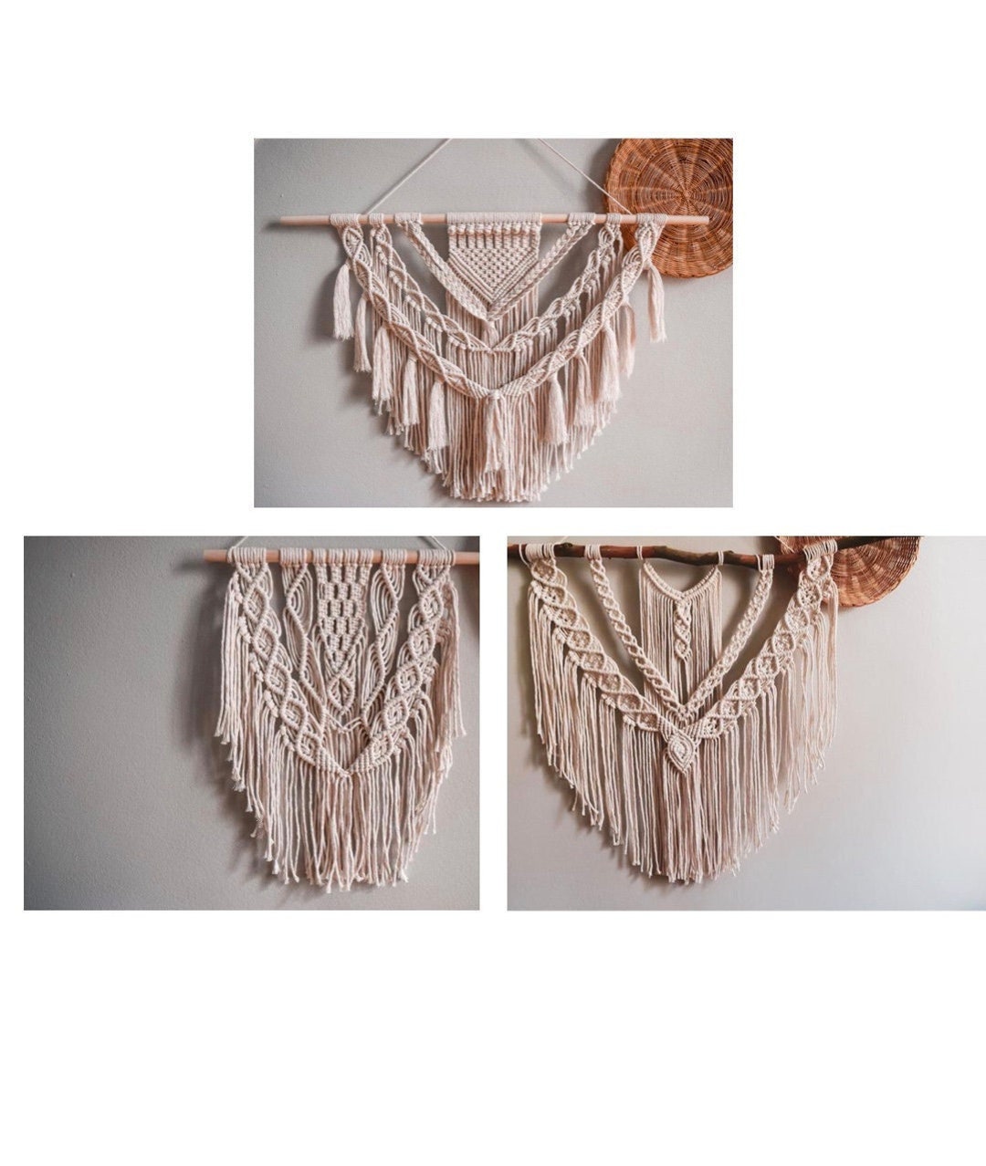 3 Best Selling Patterns Bundle | Macrame Pdf Patterns - Etsy