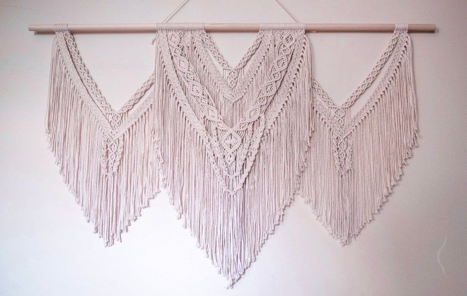 XL Macrame Pattern | ‘venus’ | Written PDF With Photos by Berryandclove ...