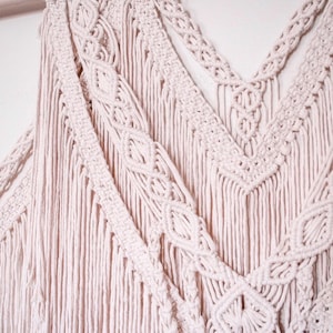 XL Macrame Pattern | ‘venus’ | Written PDF With Photos by Berryandclove ...