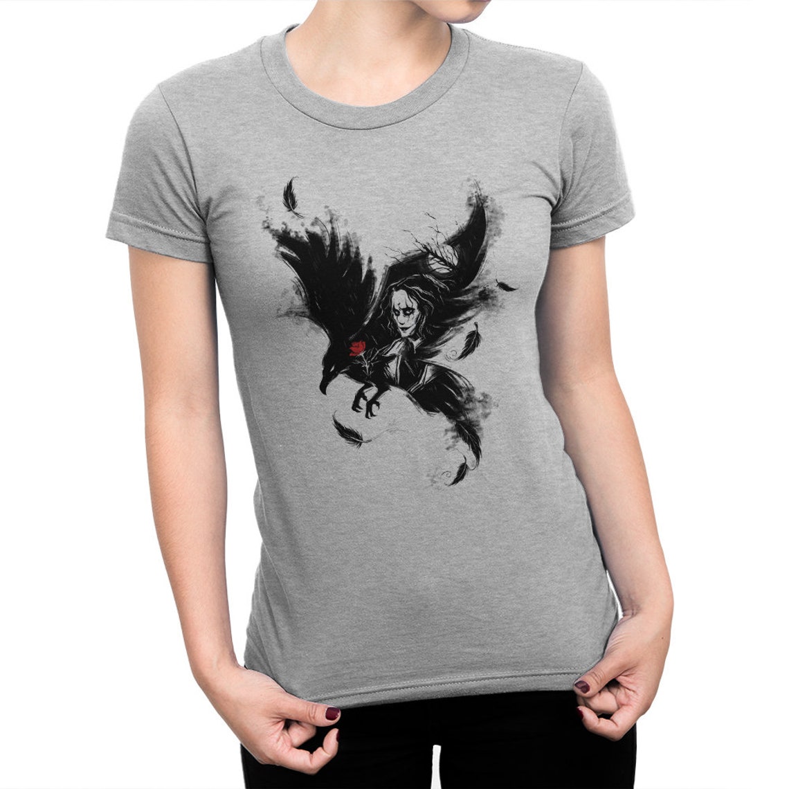 The Crow Movie T Shirt High Quality Cotton Tee Mens Etsy