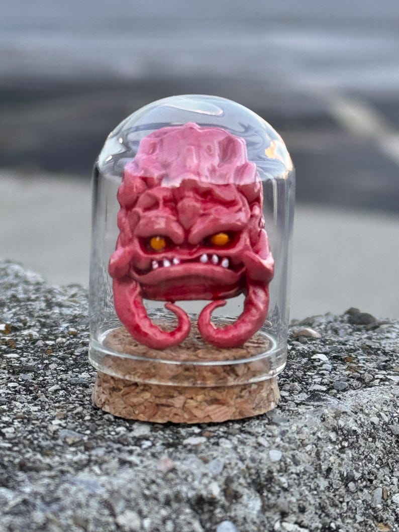 Chewed Bubble Gum Monster Which Resembles Krang - Etsy