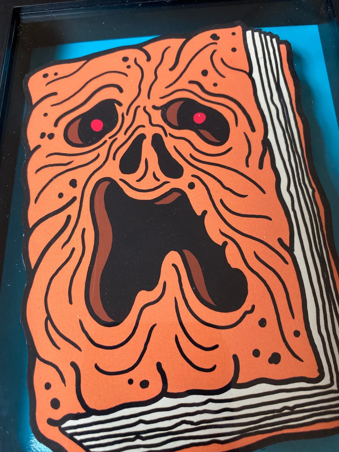 Necronomicon Book of the Dead Print Framed Evil Dead - Etsy