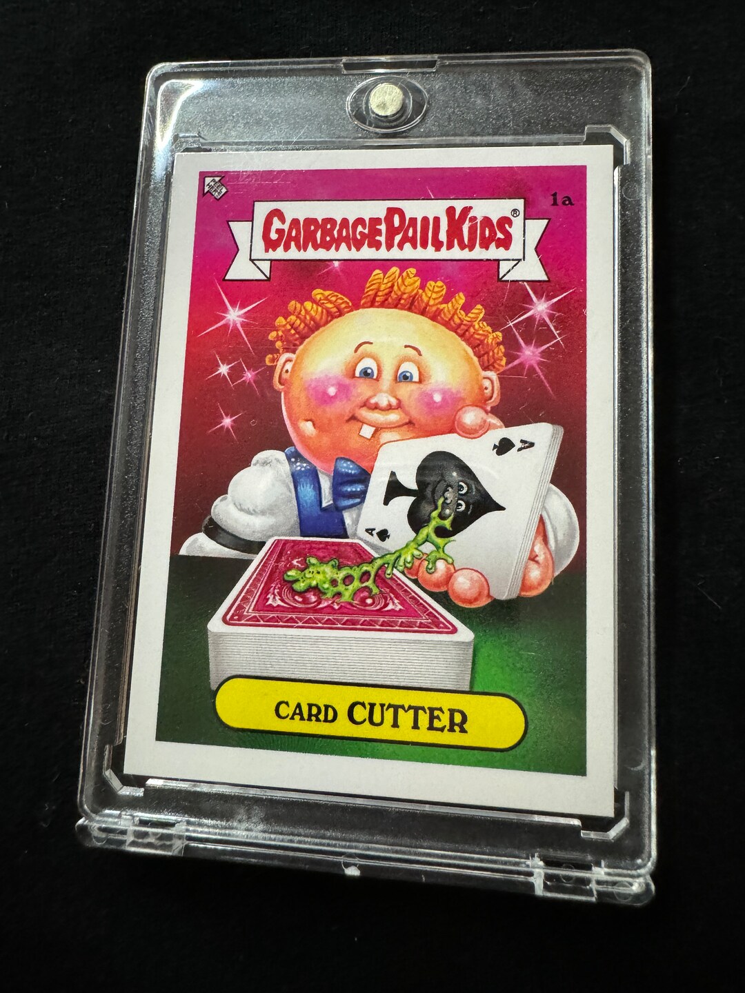Garbage Pail Kids 1a Card Signed by Smokin Joe Mcwilliams Card Cutter ...