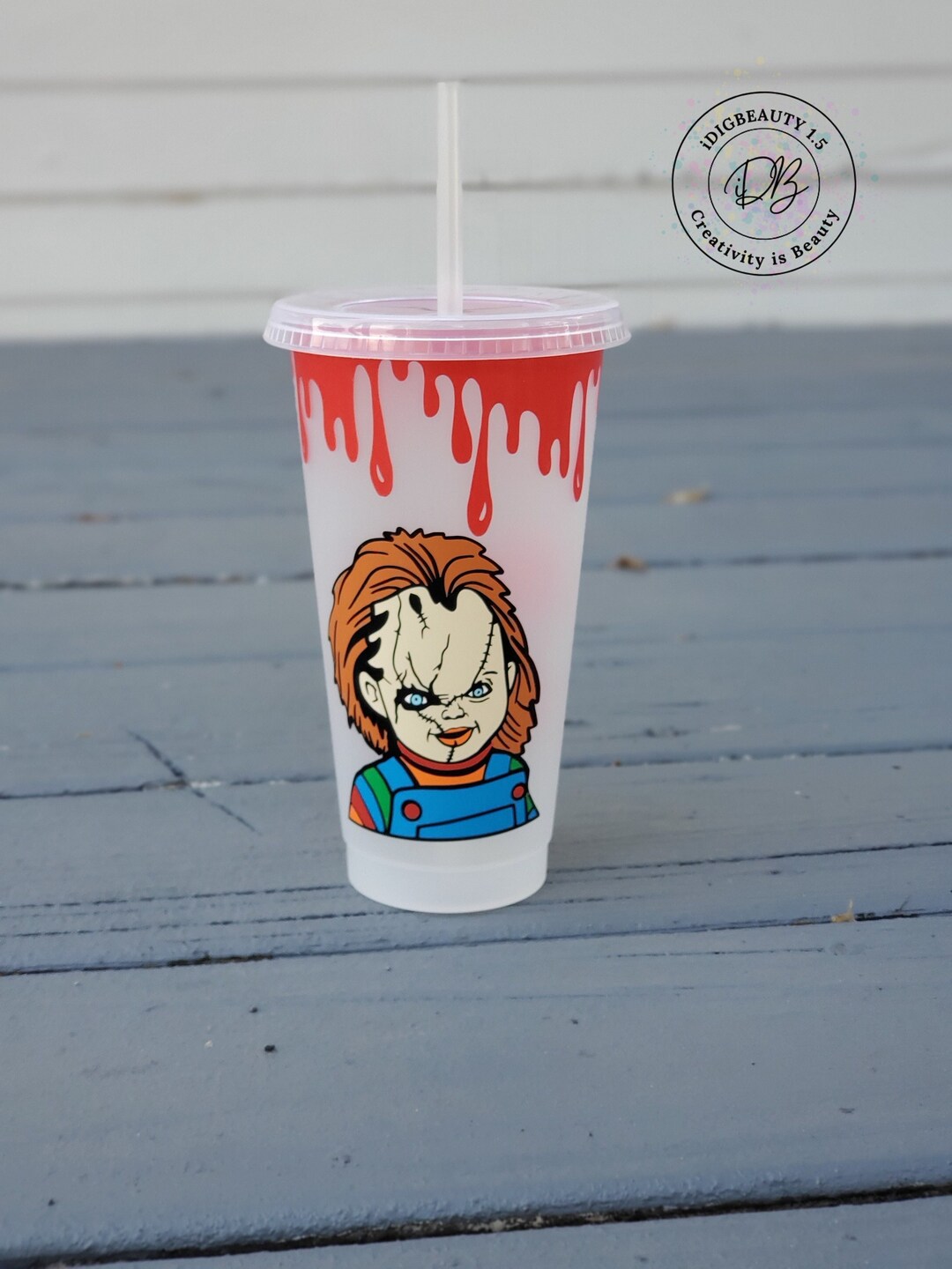 Halloween Horror Reusable Cold Cup | Character | Wanna Play | Childs ...