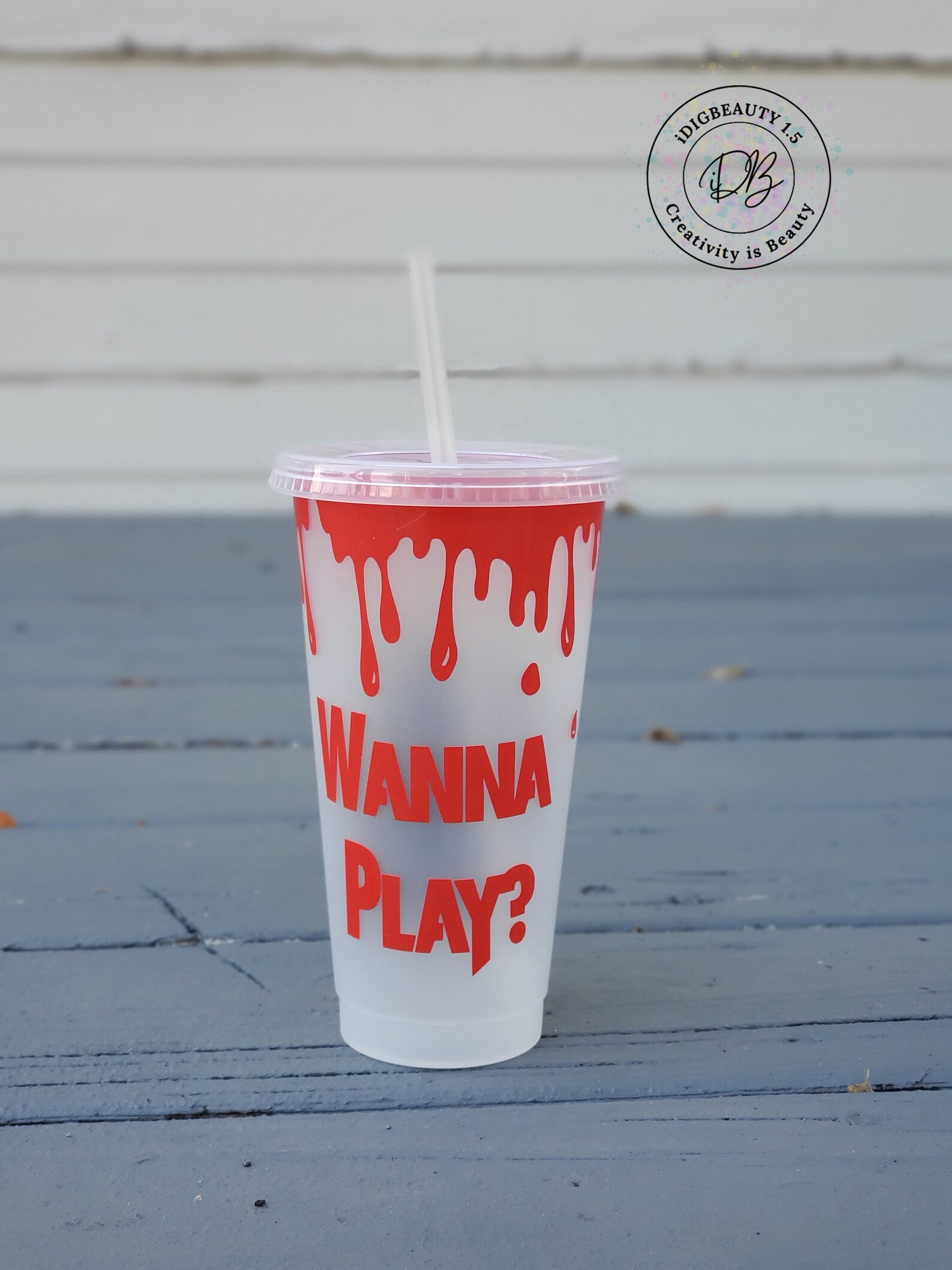 Halloween Horror Reusable Cold Cup | Character | Wanna Play | Childs ...