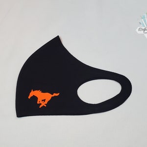 Mustang Face Mask | Mustang | Pony | Customized - Etsy