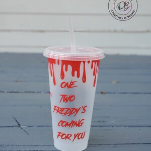 Halloween Horror Reusable Cold Cup | Character | Krueger | Spooky ...