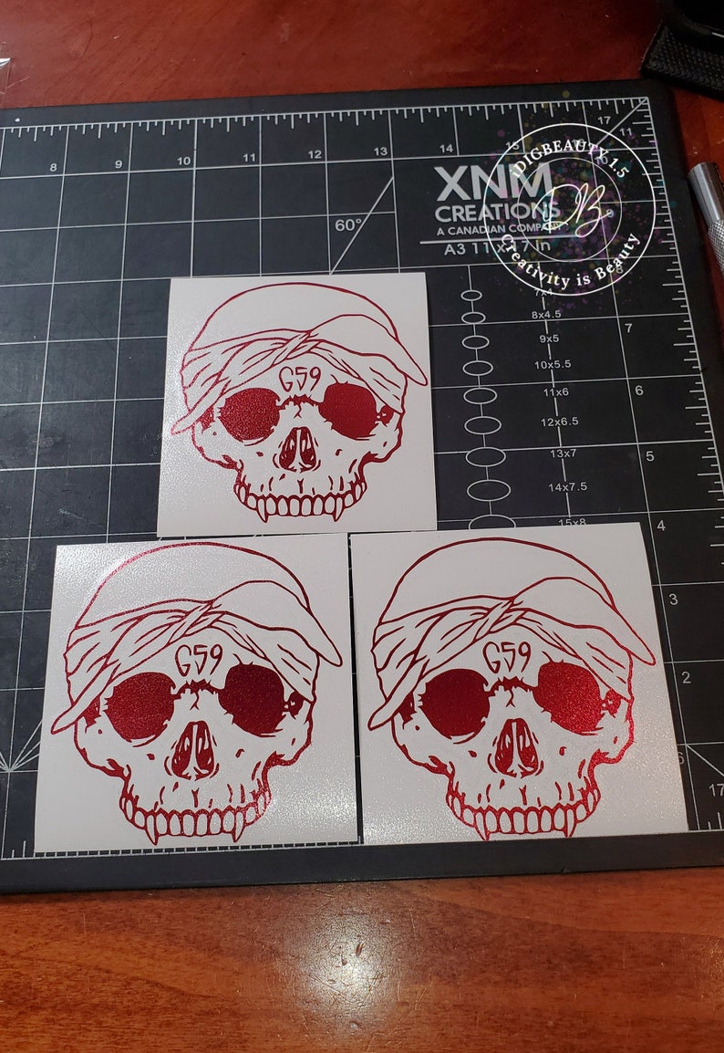 Skull G59 Decal Suicide Boys Decal Skull G 59 CUSTOM - Etsy India