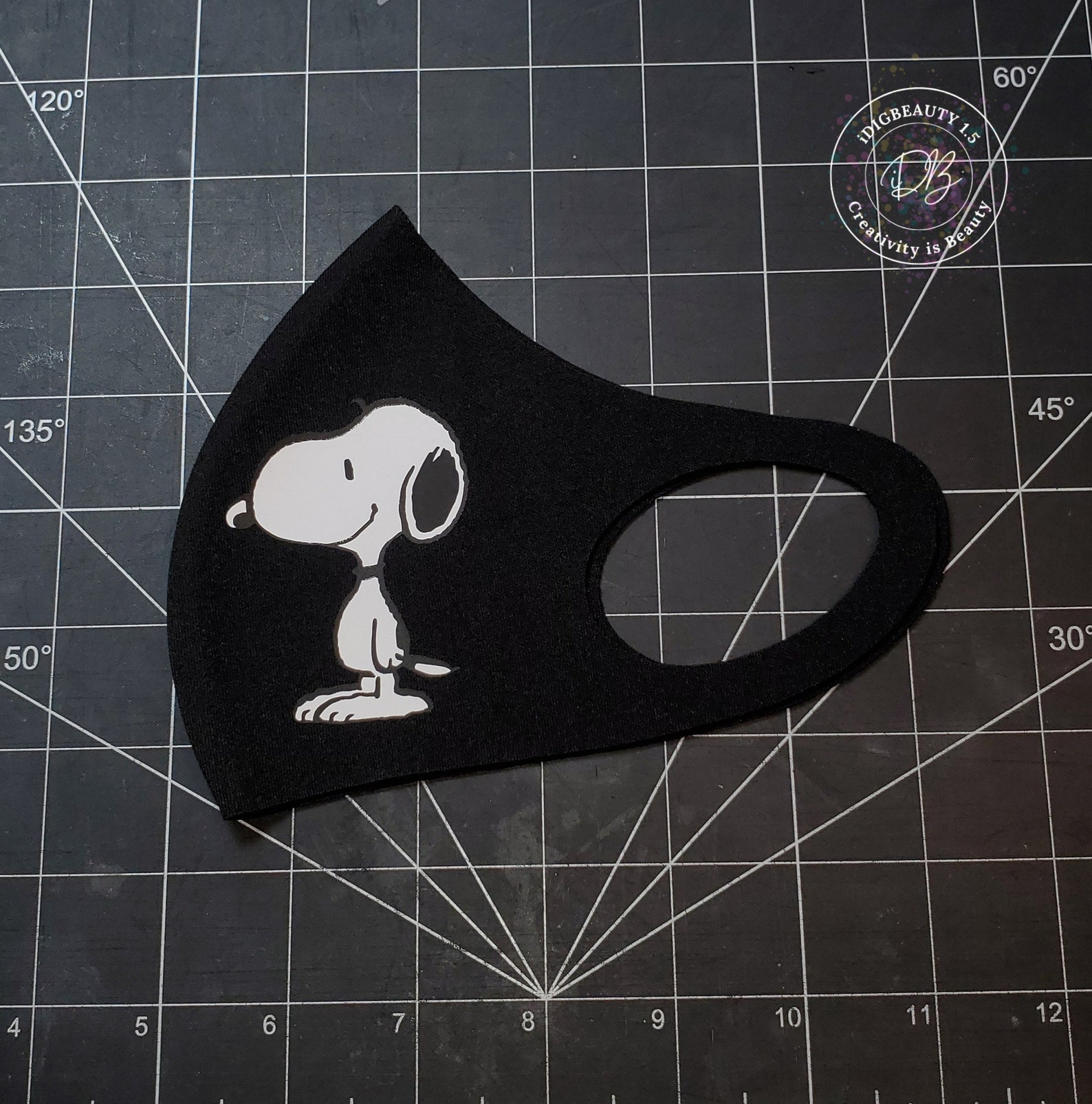 Snoopy Face Mask Snoopy & Woodstock - Etsy