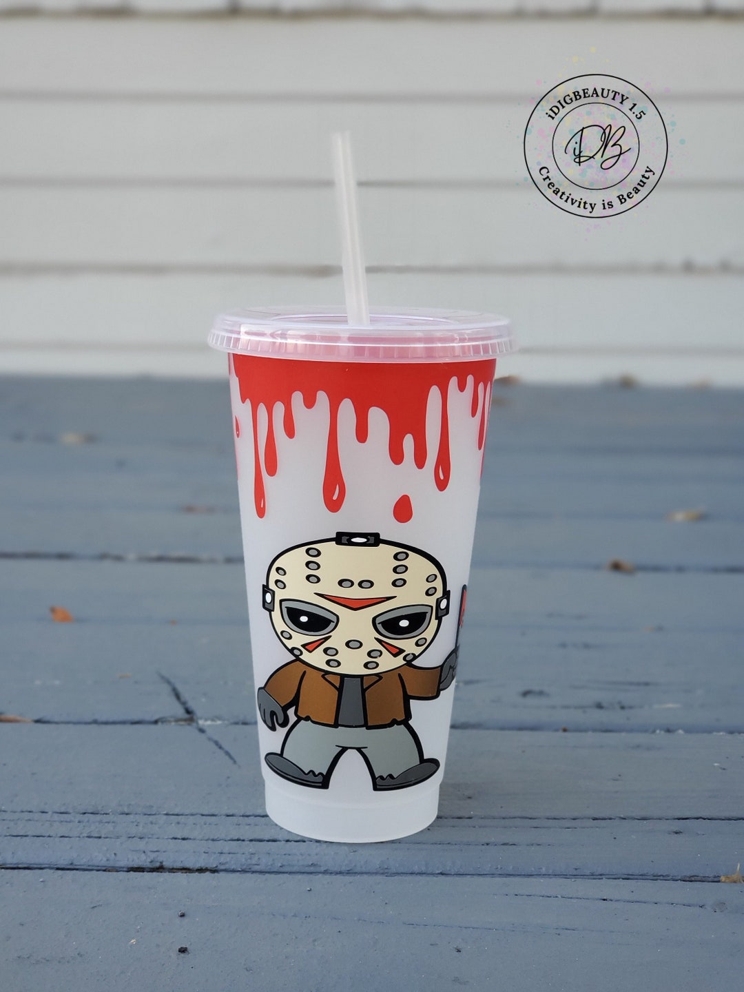 Halloween Horror Reusable Cold Cup | Character | Jason | Voorhees ...