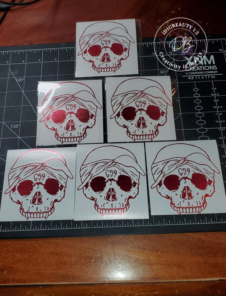 Skull G59 Decal Suicide Boys Decal Skull G 59 CUSTOM - Etsy India