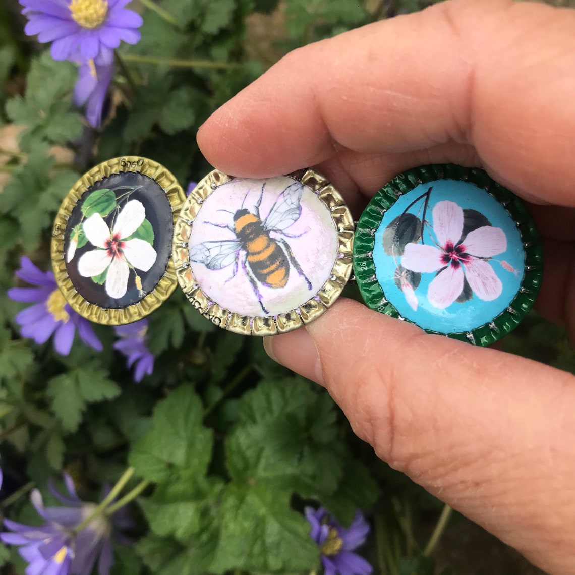 We Need the Bees Eco Recycled Aluminium Bottle Top Eco Hair - Etsy