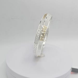 Pure Sterling Silver Sikh/punjabi Kada | Traditional Sardhari Kara Cuff Bracelet for Men & Women ...