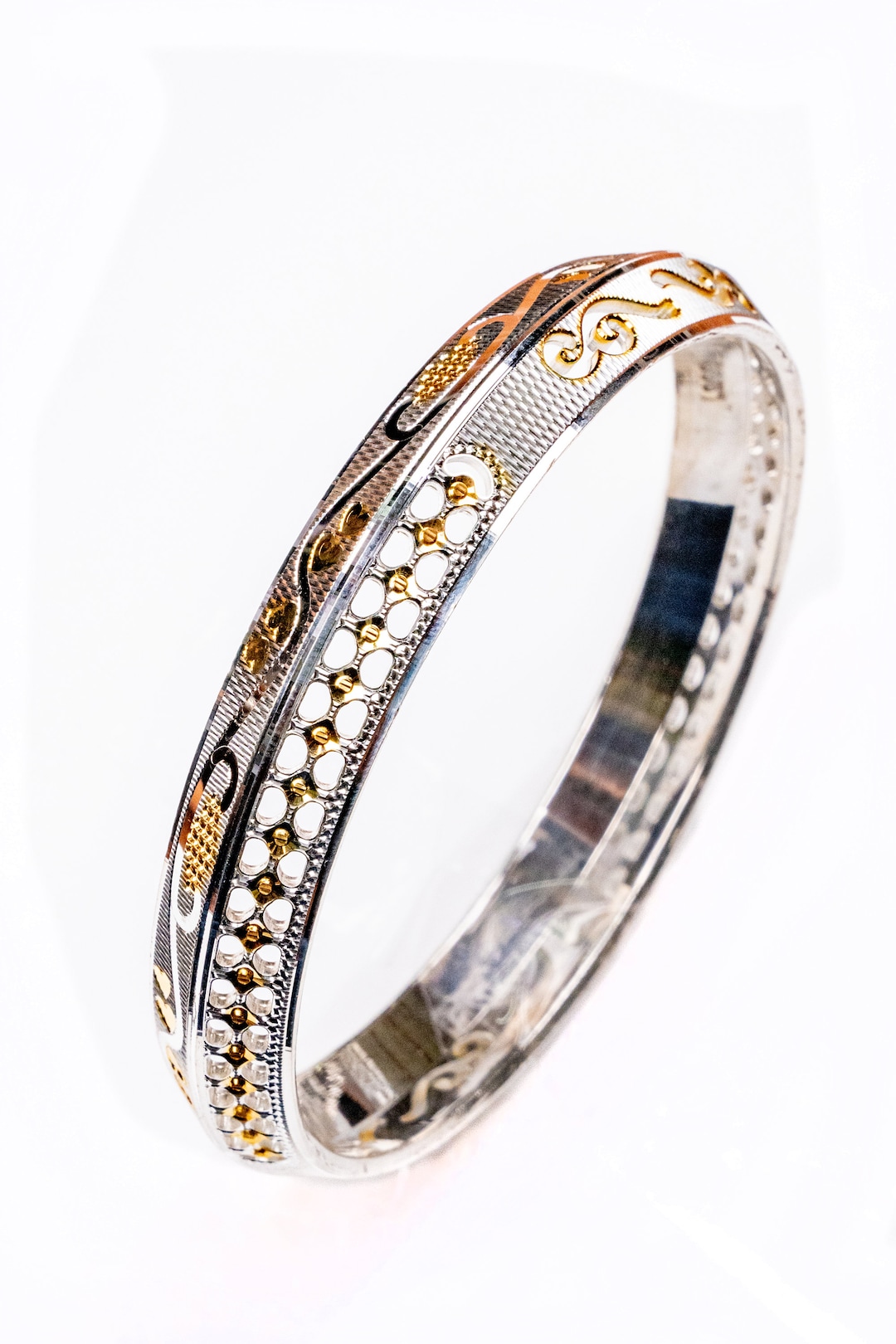 Handmade 925 Sterling Silver Sikh Khalsa Kara | Traditional Punjabi ...