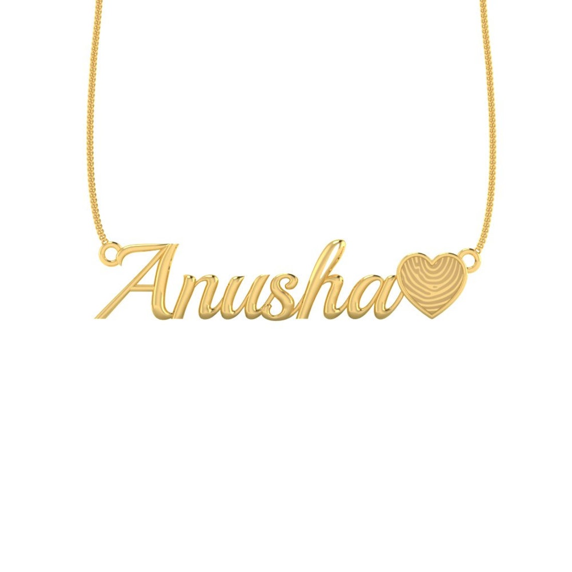 Customized 22kt Gold Name Plate Gold Personalized Custom Handmade Name ...